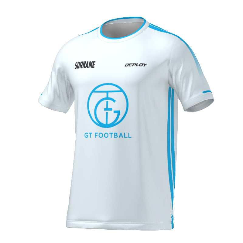 GT FOOTBALL COACHES JERSEY - WHITE | Deploy Football